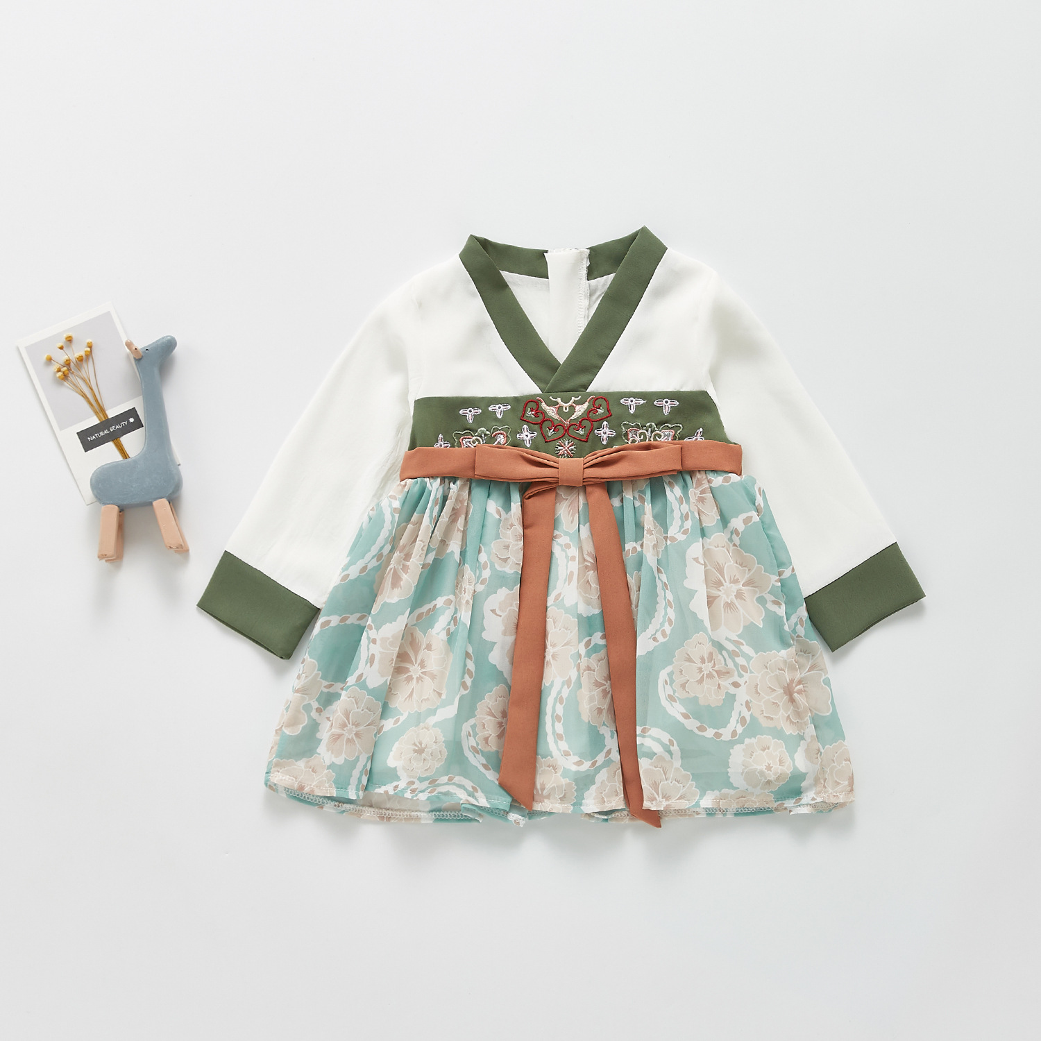 Baby Girl Hanfu Chinese Style Dress Pattern Wholesale